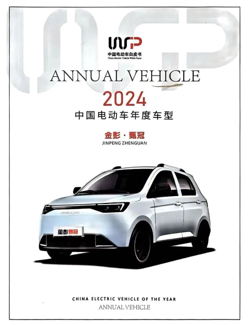 《2024中国电动车白皮书》发布 金彭“甄冠”获评“年度车型”_中国江苏网
